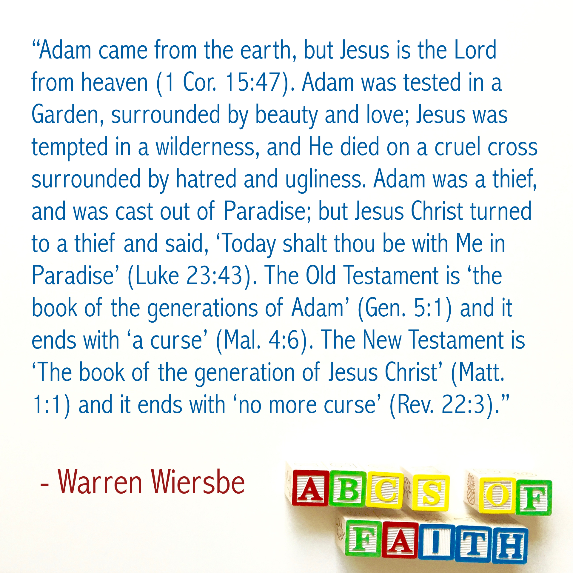 ABC’s of Faith (part 4) Sermon Questions – Pastor Mark Robinson .com