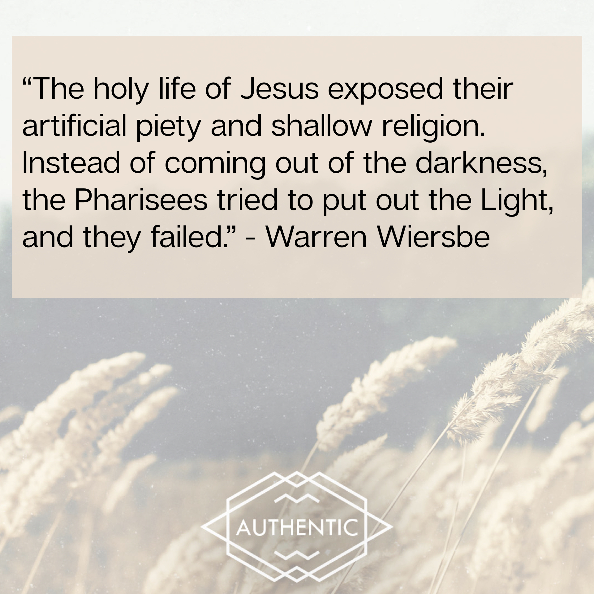 Authentic Part 5 Sermon Audio Pastor Mark Robinson