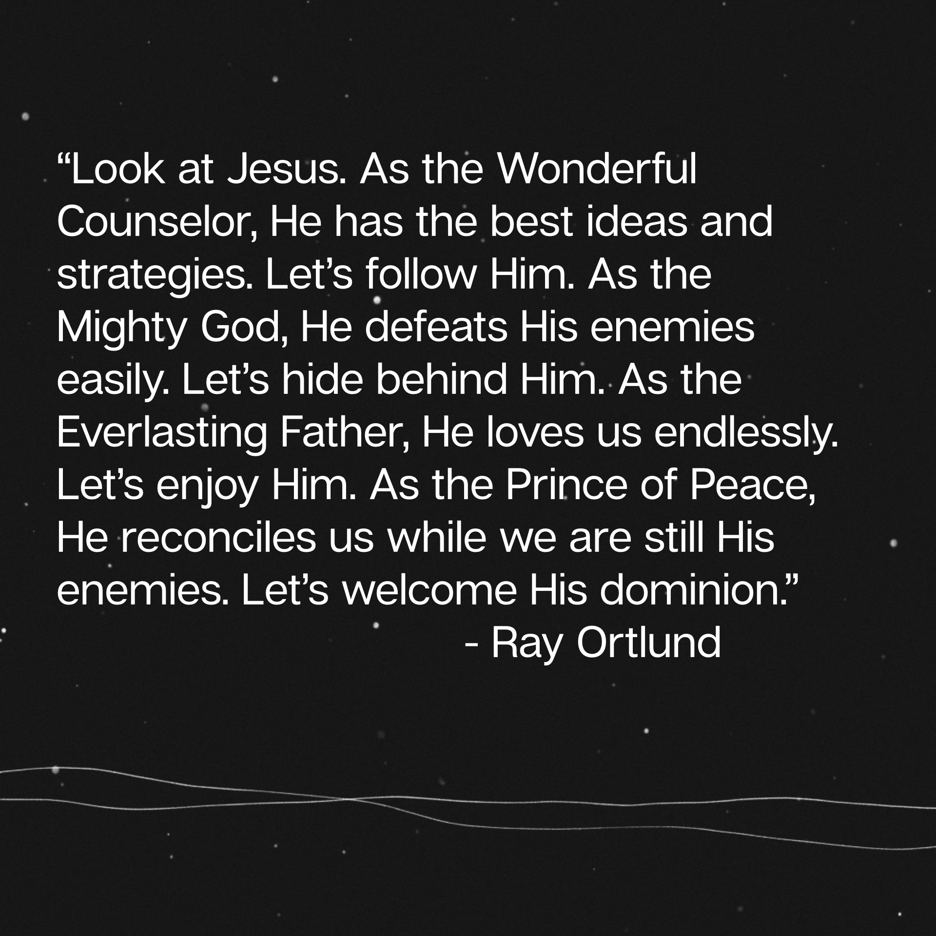 God with us (part 6) Sermon Audio, Video, and Questions – Pastor Mark ...